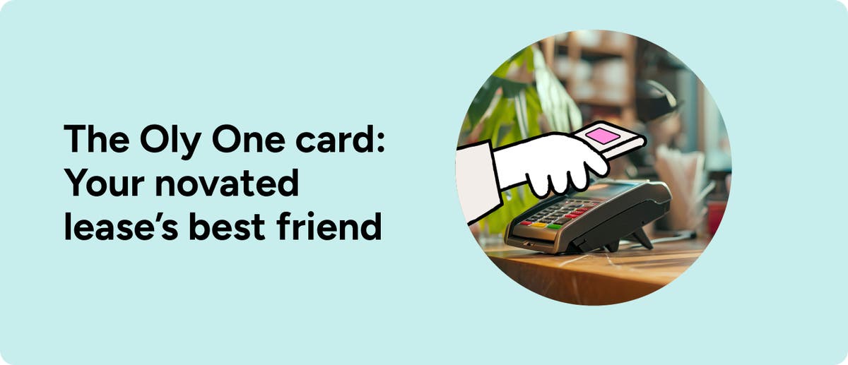 Manage your account with the Oly One card